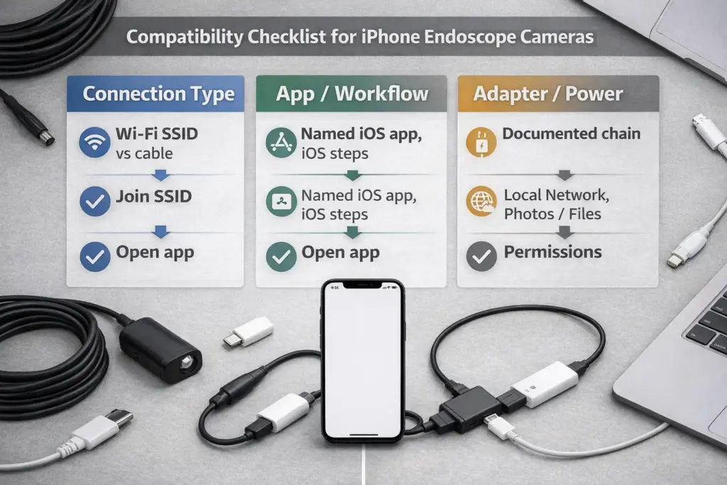 Endoscope Camera App For IPhone: Setup Steps, Compatibility & Fixes